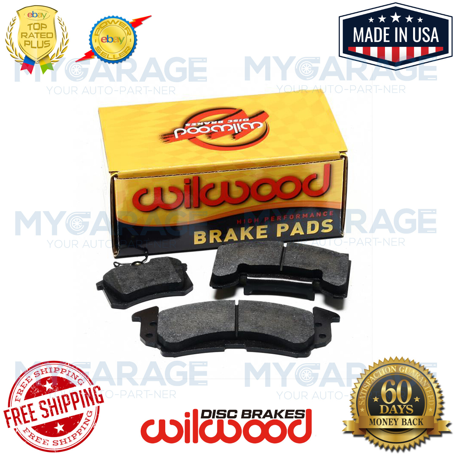 Wilwood PAD 7112-10 DL Black .49 THK Axle Set #150-8850K | eBay