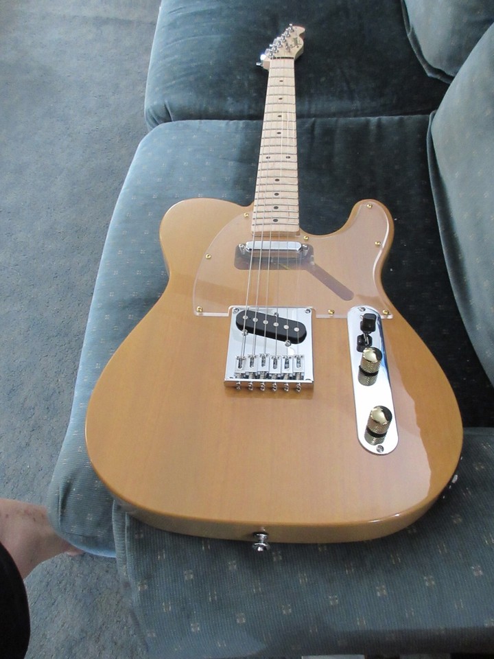 ~Cashified~ Fender Squier TeleCaster: w/Clear Pickguard, Optional ...