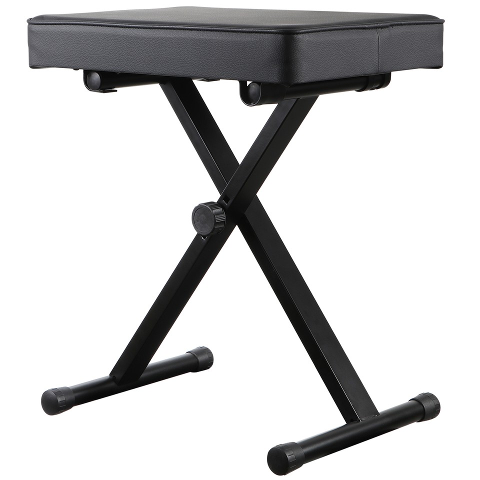 Foldable Piano Bench Keyboard Stool Chair Thickness Padded Seat ...
