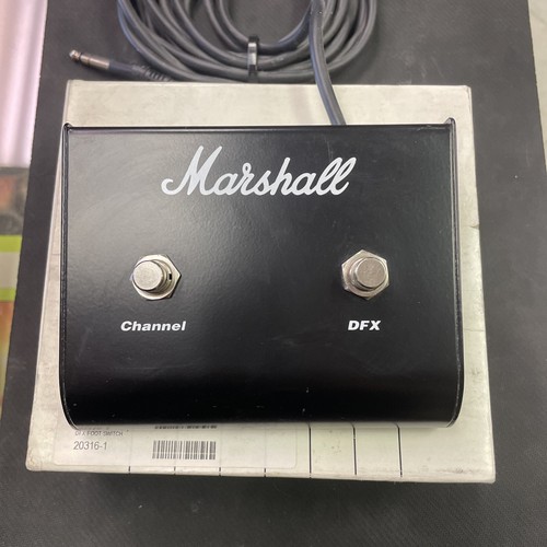 Marshall Amplification Guitar Pedal DFX & Channel 2 Way Foot Switch | eBay