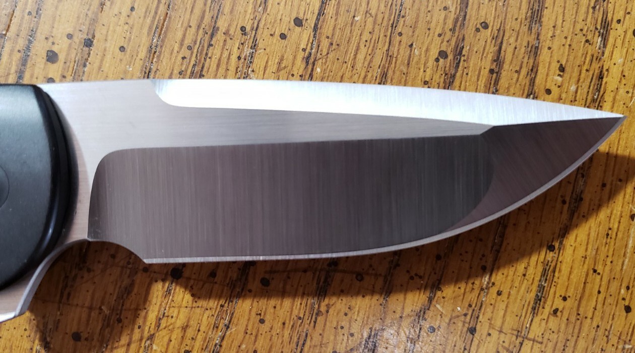Mark Varga Knives VBR MKII 3.5" M390 Satin Blade Ti & CF Flipper Reate ...