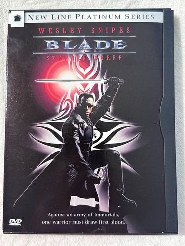 Blade New Line Platinum Series DVD Action Vampire Thriller Collector’s ...