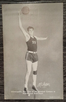 GEORGE MIKAN 1948 EXHIBITS ROOKIE CARD-RARE-$INVESTMENT CARD🔥 ...