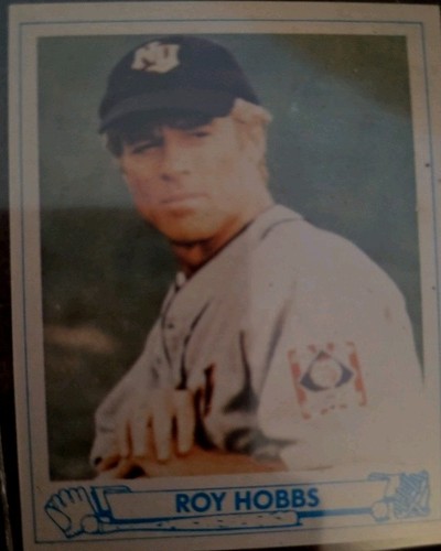 "The Natural" movie Roy Hobbs/Robert Redford Baseball Card | eBay