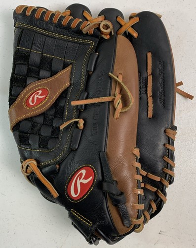 Rawlings PS140B 14” All Leather Shell Baseball Softball Glove Pro ...