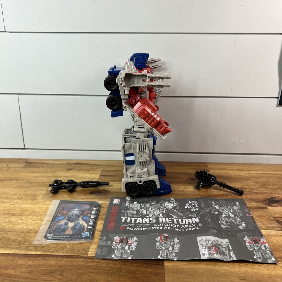 Transformers Titans Return Leader Powermaster Optimus Prime Complete ...