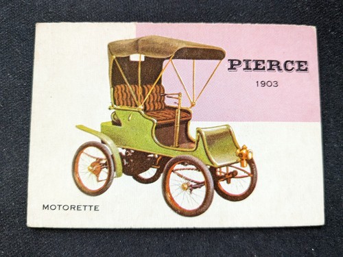 1954 Topps World on Wheels # 20 1903 Pierce Motorette (VG/EX) | eBay