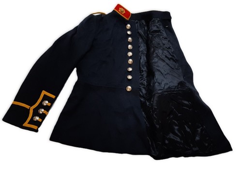 RMB Band Tunic Mans British Royal Marines Wool Bands Jacket Yellow ...