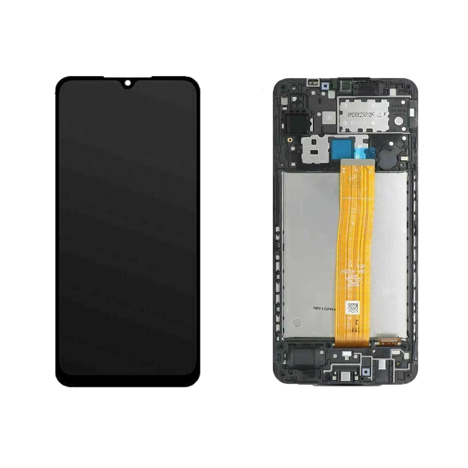 For Samsung Galaxy A12 LCD Screen Touch Digitizer Replacement + Frame ...