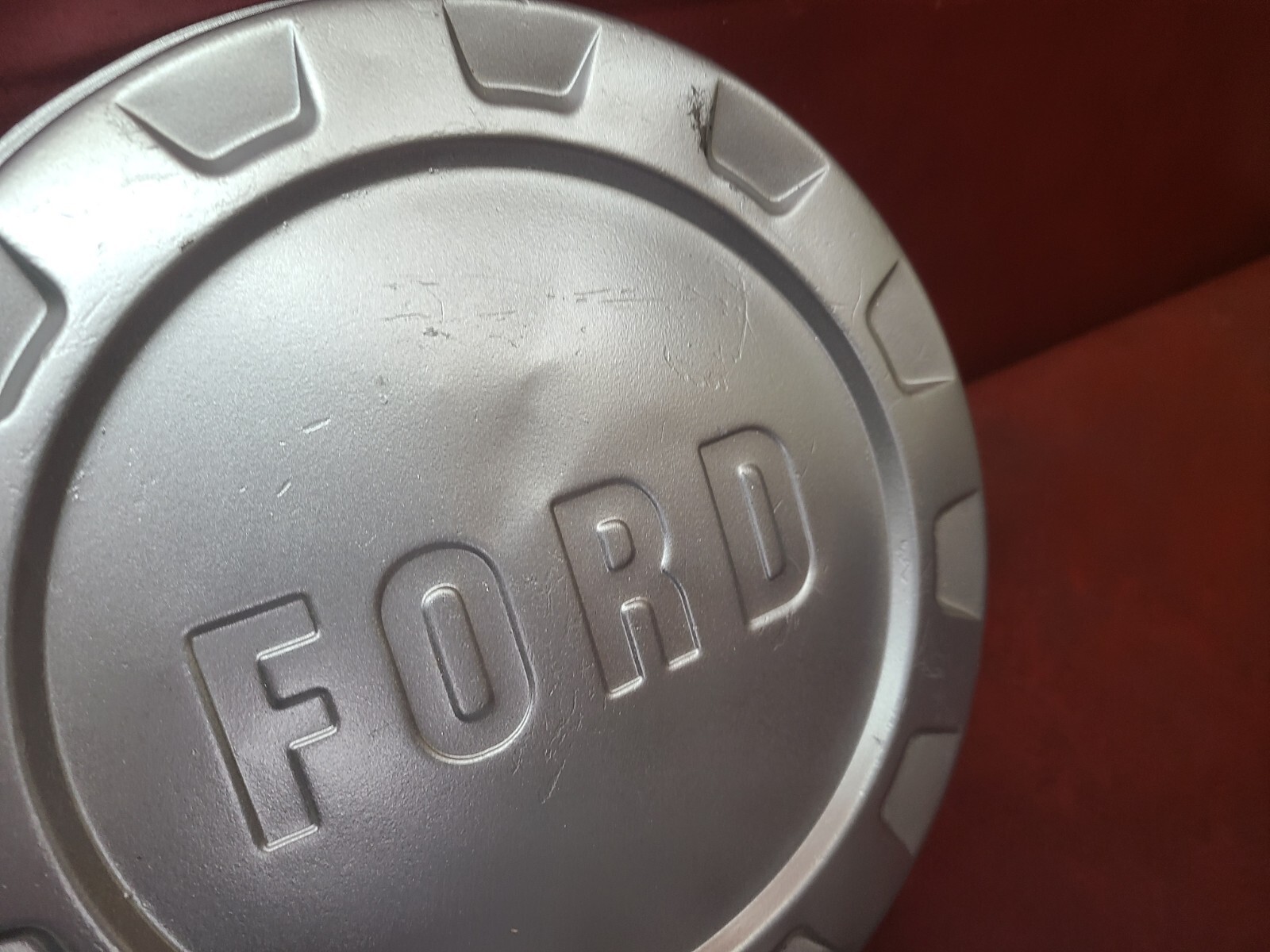 1961-1966 FORD F100 F150 TRUCK Bottle Cap Hubcap Dog Dish 8" CLIP SET ...