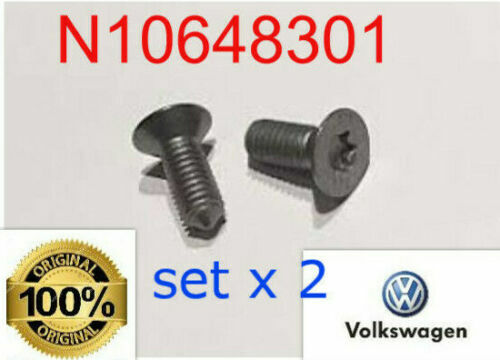 OEM FACTORY ORIGINAL VW AUDI SEAT SKODA 2X BRAKE DISC SCREW N10648301 ...