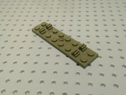 Lego Plate Train Track Sleeper 2x8 (No Grooves) [767] Original Dark ...