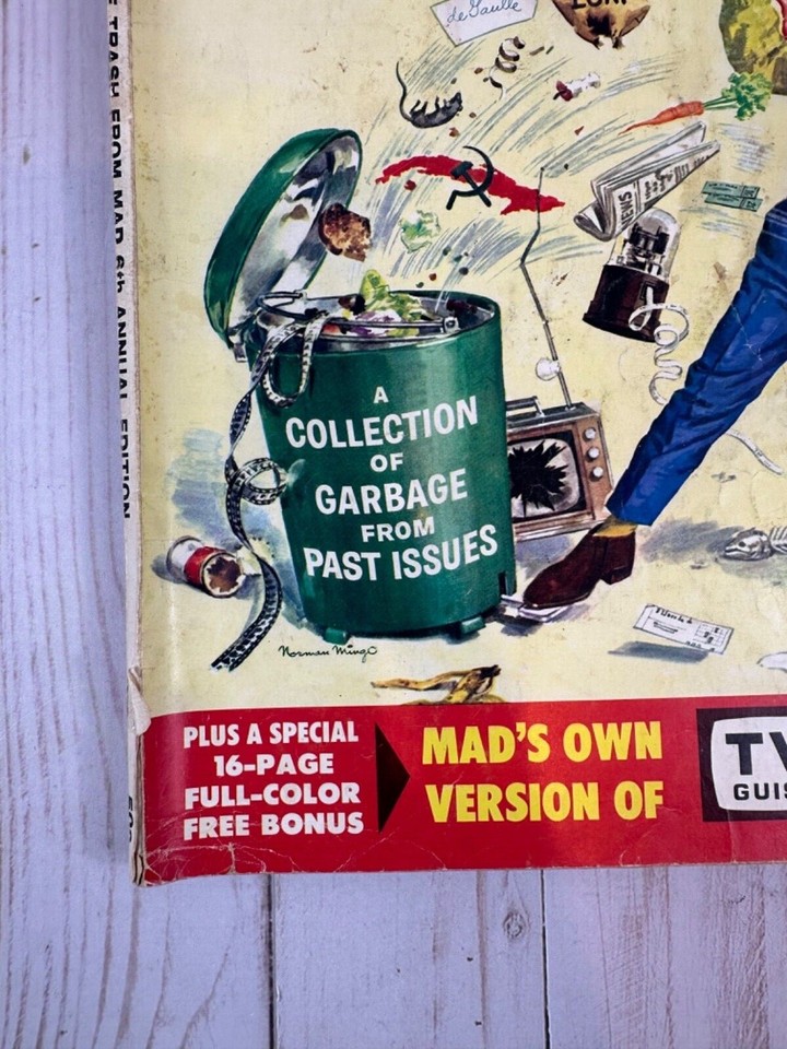 Vintage MAD Magazines!! 1958-1963, Some with Rare Inserts! Choose Your ...