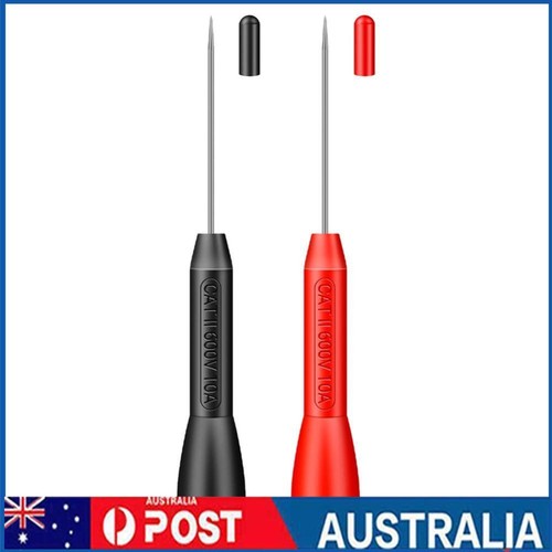 2pcs Insulation Piercing Needles Tip Non-destructive Multimeter Test ...