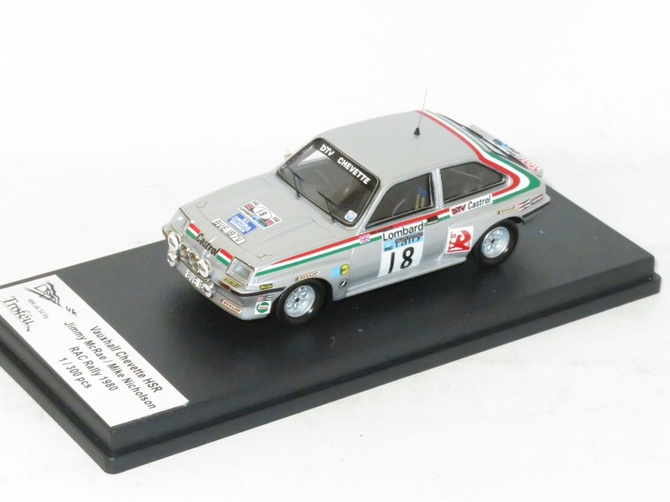 1/43 Vauxhall Chevette HSR Castrol Lombard RAC Rally 1980 #18 J.McRae ...