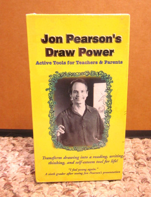 JON PEARSON Draw Power VHS motivational art Teachers & Parents ...