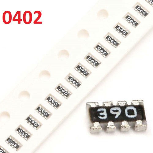0402 SMD SMT Array Resistor 8P(2*4P) ±5% Network Resistance 0Ω To 510KΩ ...