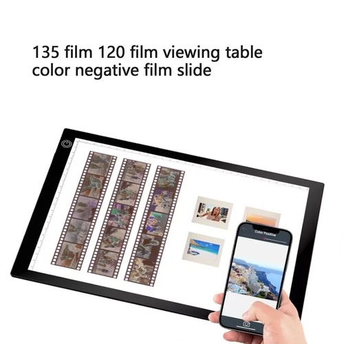 USB Slide Viewer Lightbox Ultra Thin Photo Film Negative Scan Quick ...
