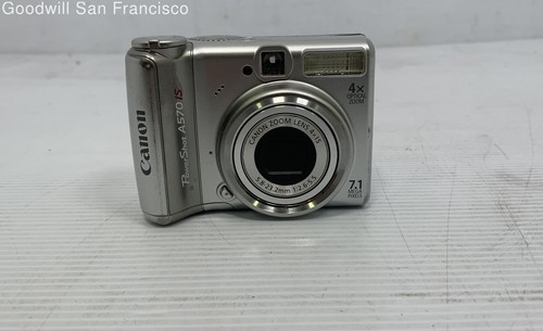 Canon PowerShot A570 IS 7.1 Megapixel 4x Optical Zoom Compact Digital ...