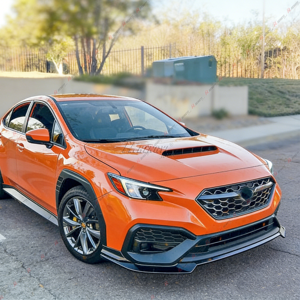For 22-26 Subaru WRX VB V2 JDM S Style Front Bumper Lip Splitter Kit ...