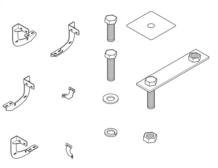 Raptor Series RUNNING BOARD MOUNT KIT RB0200BK 813443022894| eBay