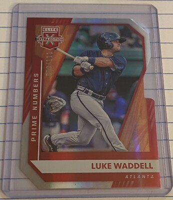 2021 Panini Elite Extra Edition Luke Waddell red parallel #’d to 111 ...