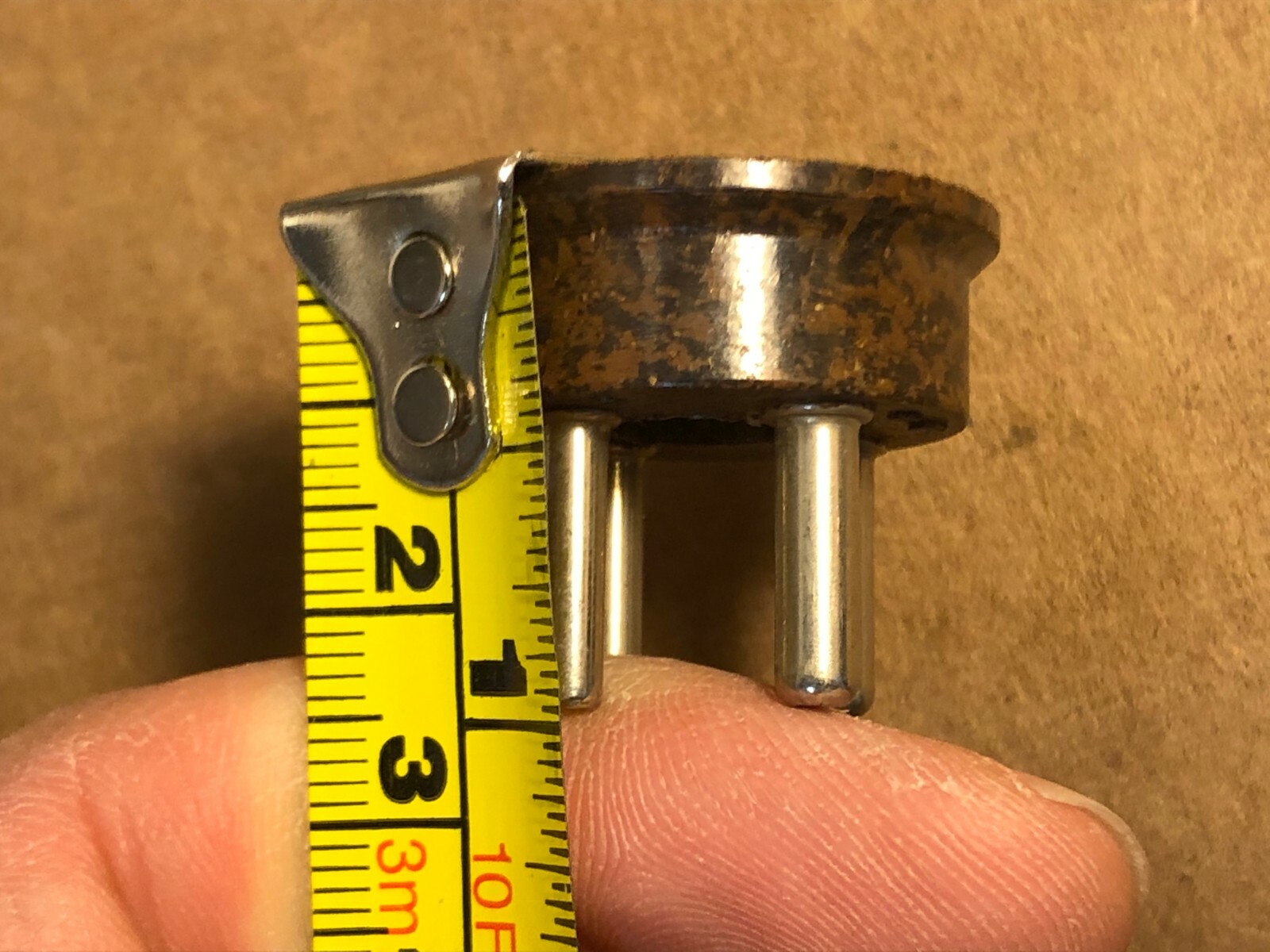 NOS Vintage Amphenol 4-pin Brown Speckled Bakelite Shorting Plug ...