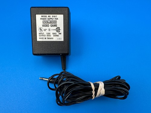 COLECO VIDEO GAME REPLACEMENT POWER SUPPLY AC ADAPTER CABLE MODEL 91617 ...