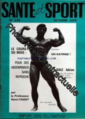 SANTE ET SPORT [No 124] du 01/10/1975 - OH KATRINE - DALE ADRIAN - LE ...