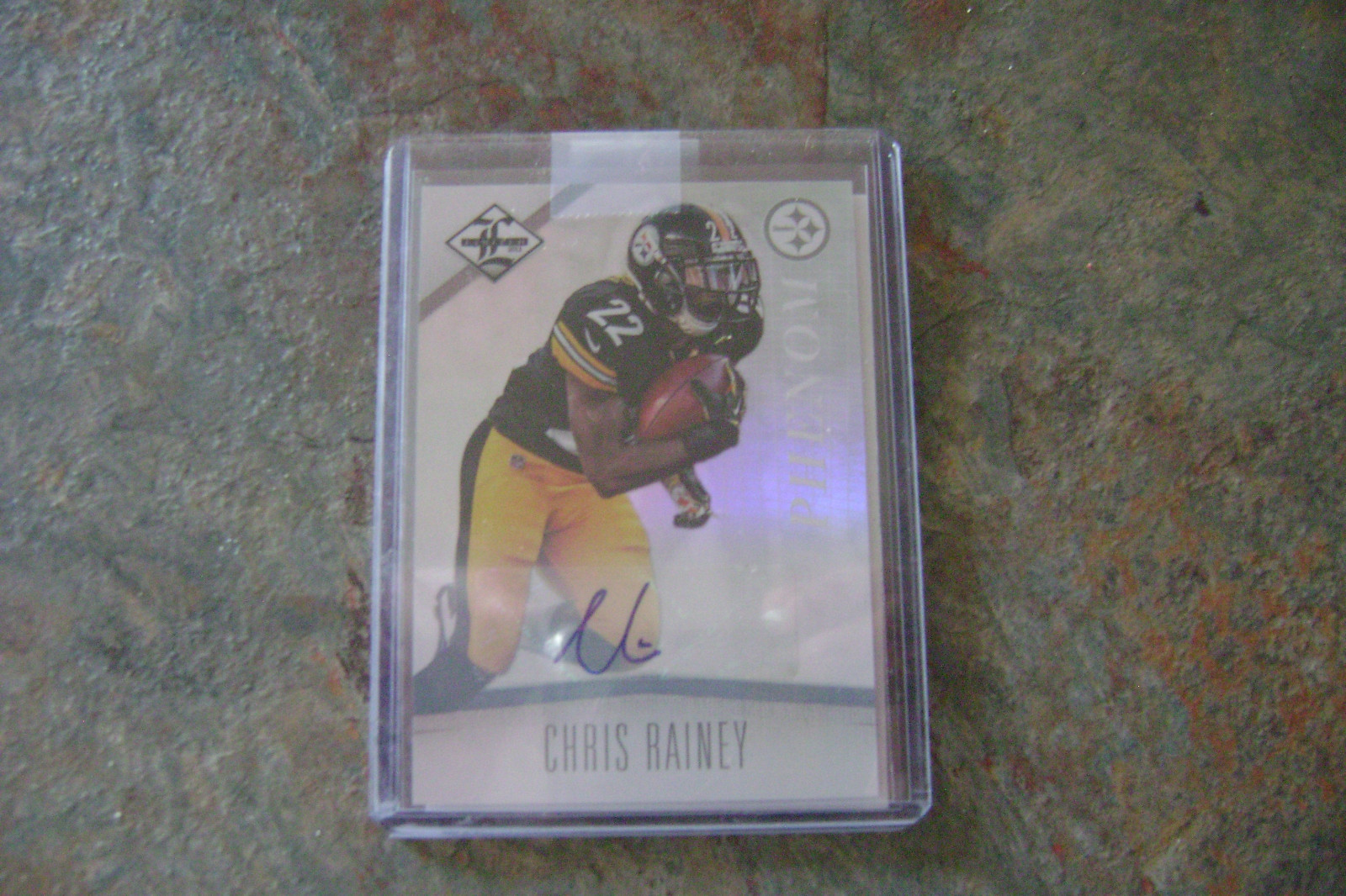Chris Rainey 2012 Leaf Limited Phenom Auto Rc 09/25 Pittsburgh Steelers ...