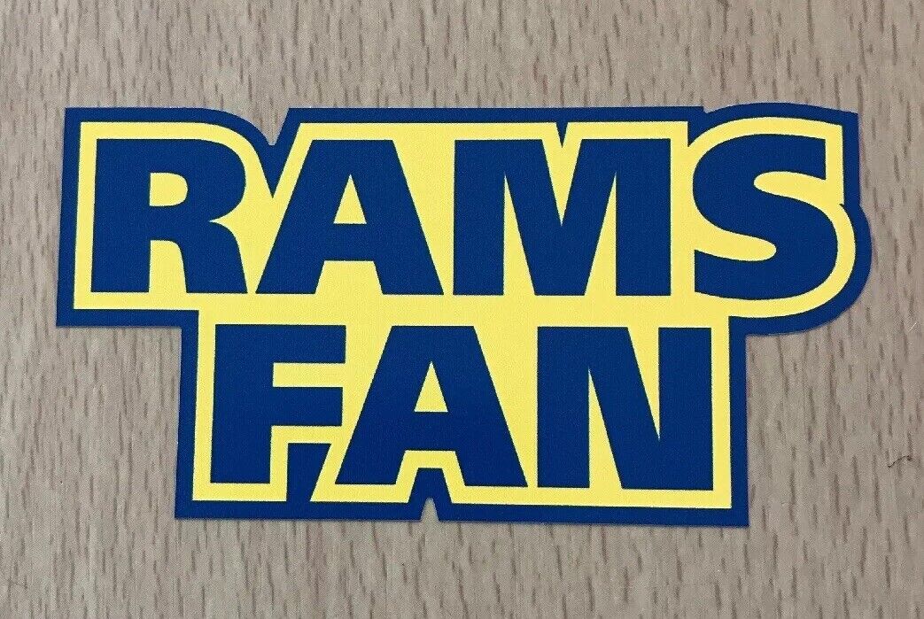Los Angeles Rams Sticker Decal Fantasy Football | eBay