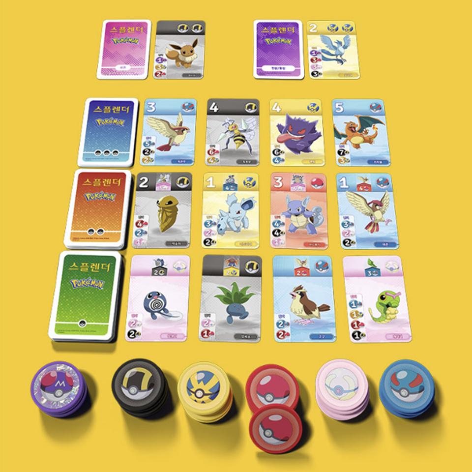 Splendor Pokemon Edition Board Game Korea Exclusive Version Gift | eBay