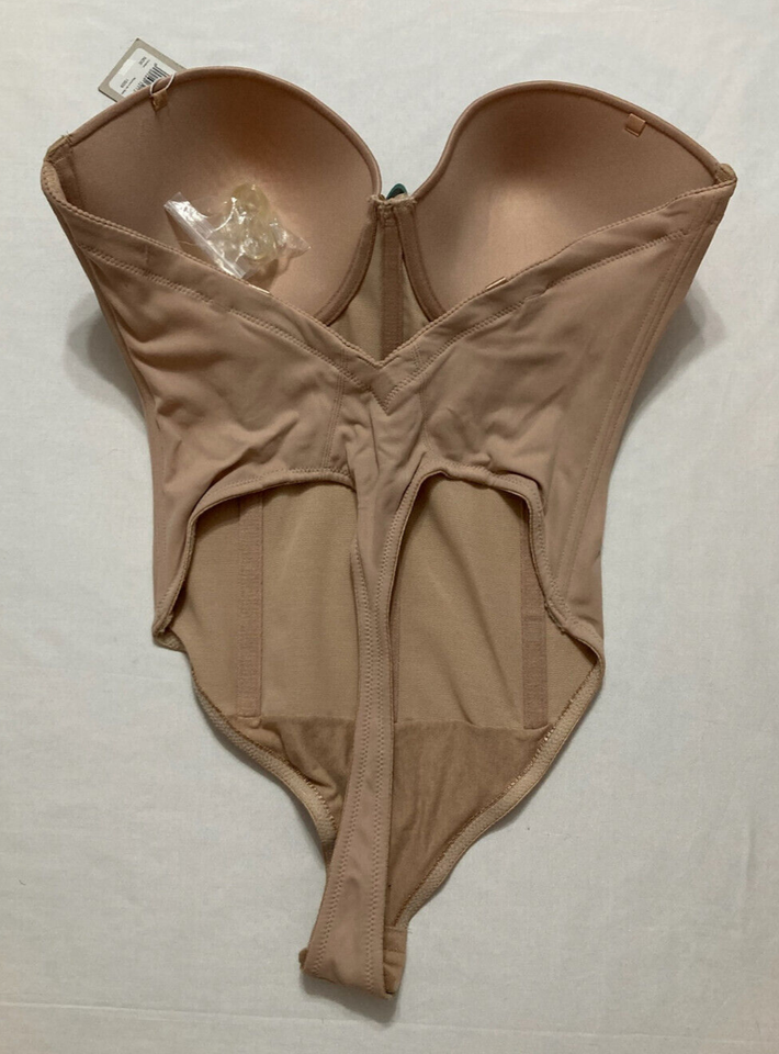 VA BIEN Strapless Low Back Slimming Bodysuit NUDE US 34D | eBay