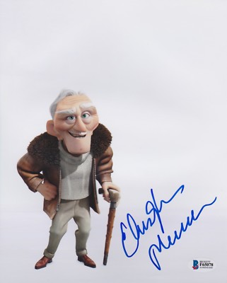 CHRISTOPHER PLUMMER SIGNED 8X10 PHOTO SOUND MUSIC UP BECKETT BAS ...