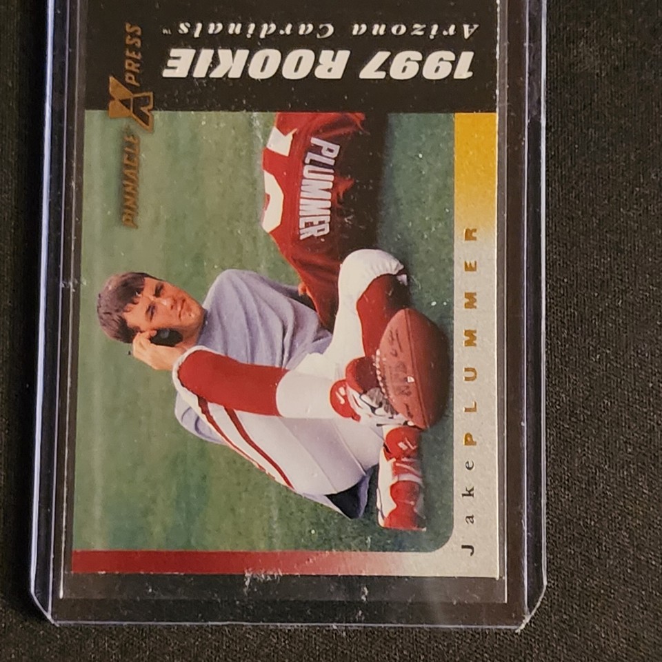 JAKE PLUMMER 1997 PINNACLE PRESS #131 ROOKIE CARD ARIZONA CARDINALS NFL ...