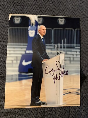 Coach Thad Matta Signed 8x10 Photo NCAA Basketball Butler Bulldogs | eBay