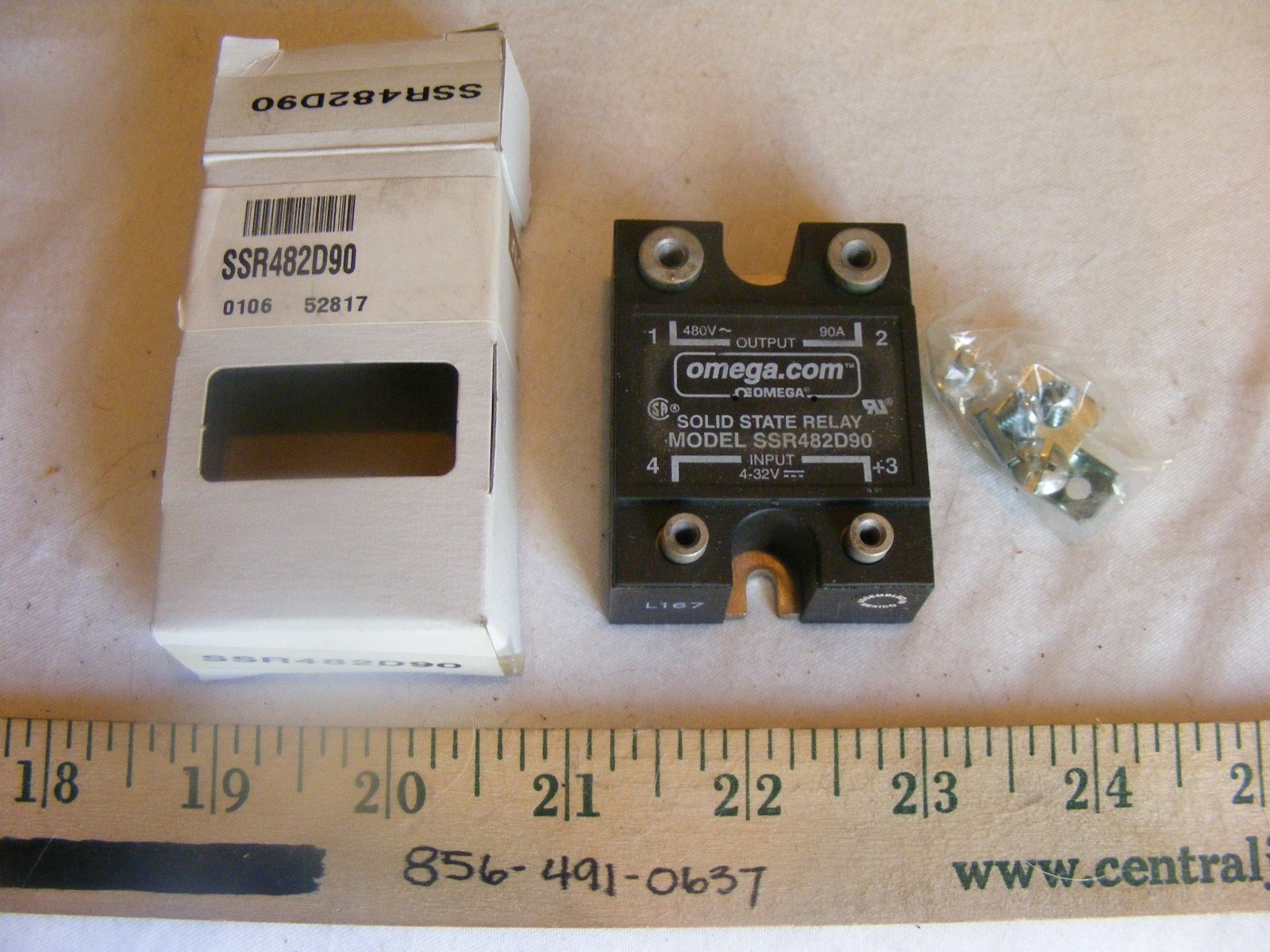 Omega Solid State Relay SSR482D90 New Old Stock See Pictures | eBay