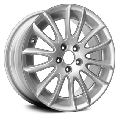 Wheel For 2007-2010 Volvo C70 17x7.5 Alloy 7 V Spoke Silver Bolt ...