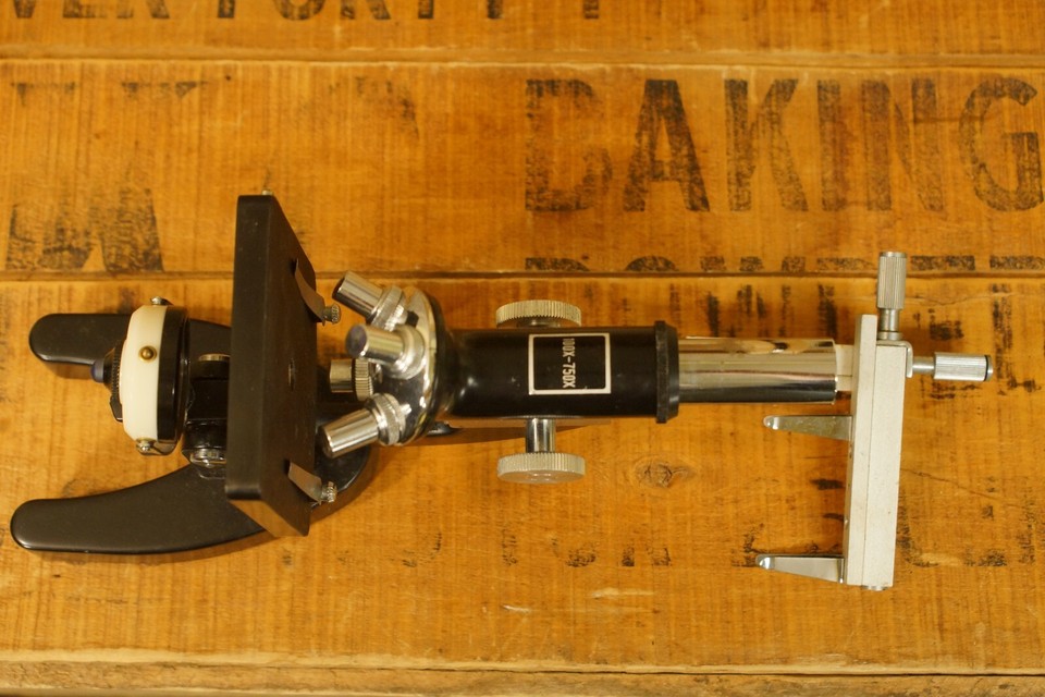 Vintage Small Microscope Japan Carry Case Slides See Pictures | eBay