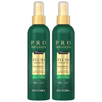 2 Pack, Tresemme Pro Infusion Fluid Smooth Hair Tonic Silky & Supple 8 ...