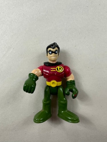 Imaginext Fisher Price DC Super Friends Robin Boy Wonder Action Figure ...