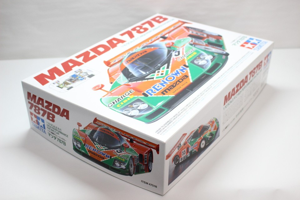 Tamiya Mazda 787B 1991 Le Mans Winner 1/10 RC Car Assembly Kit 47518 ...