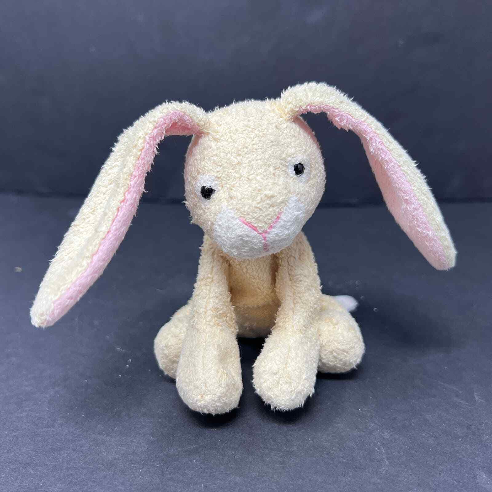 Russ Luv Pets Hopsity Bunny Plush Mini 5” Rabbit Lovey Cream Sensory ...