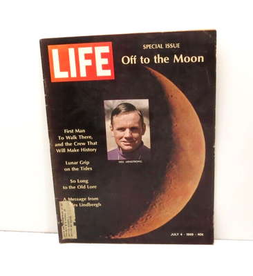 Life Magazine July 4 1969 Neil Armstrong Space How The UK Watched The