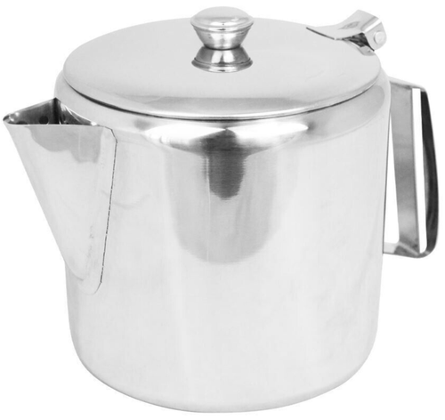 Large Teapot Catering Stainless Steel Restaurant Tea Pot 70oz 2.0L 3 ...