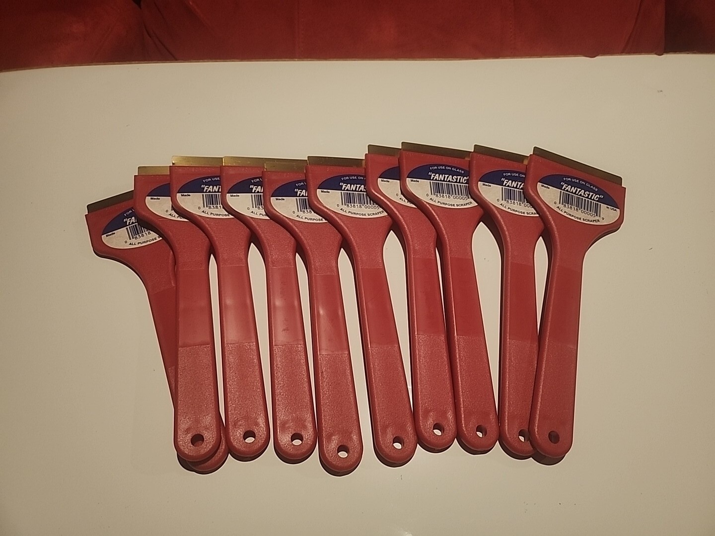 10 FANTASTIC BRASS ICE SCRAPER 9 INCH Red | eBay
