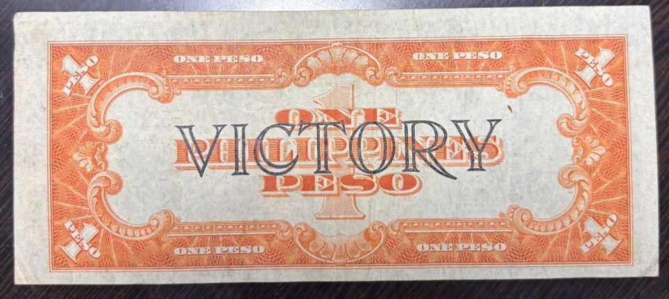 Philippines One Peso Victory Note Series No. 66 TQP1008/JB | eBay
