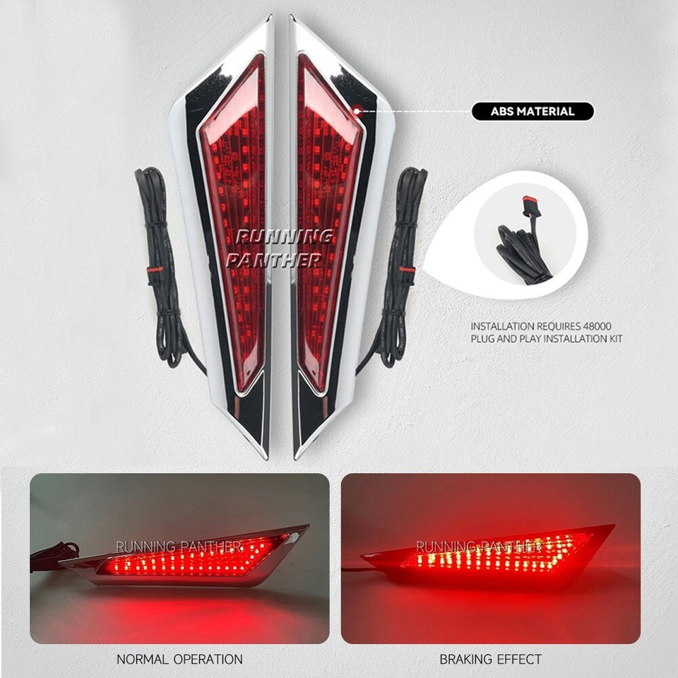 For Honda Gold Wing 1800 GL1800 2018- Saddlebag Side Indicator LED ...