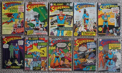 Superman 1965-1966 Death 1st SA TOYMAN 1st 2965 Future S-Man Krypton-II ...