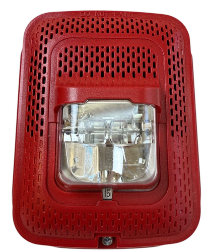 System Sensor SPSRL Horn Strobe - Red - Wall Mount - Fire Alarm 783863048326| eBay